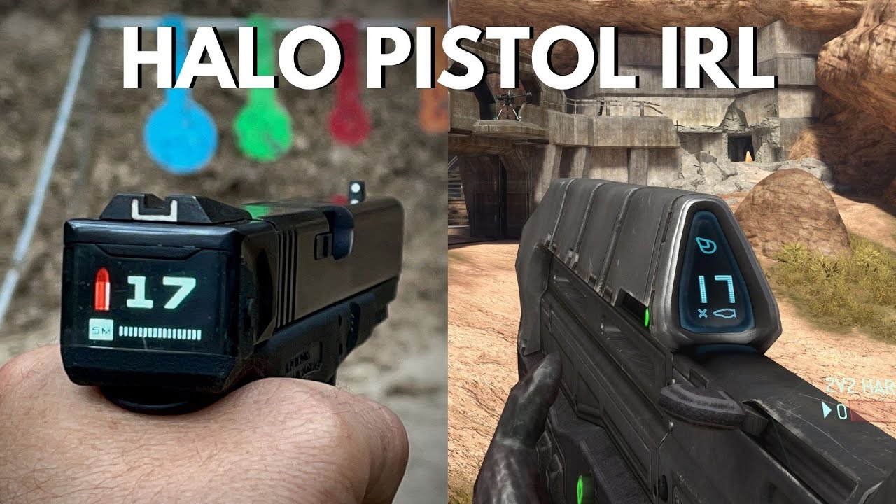 HALO Pistol IRL! The RadeTec Glock Smart Slide - The BATTLEFRONT