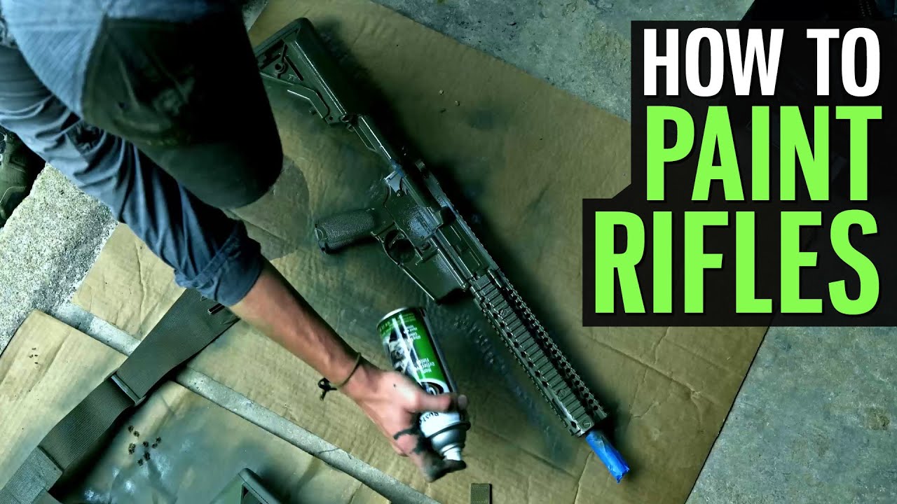 How Lucas Botkin Paints His Rifles - The BATTLEFRONT