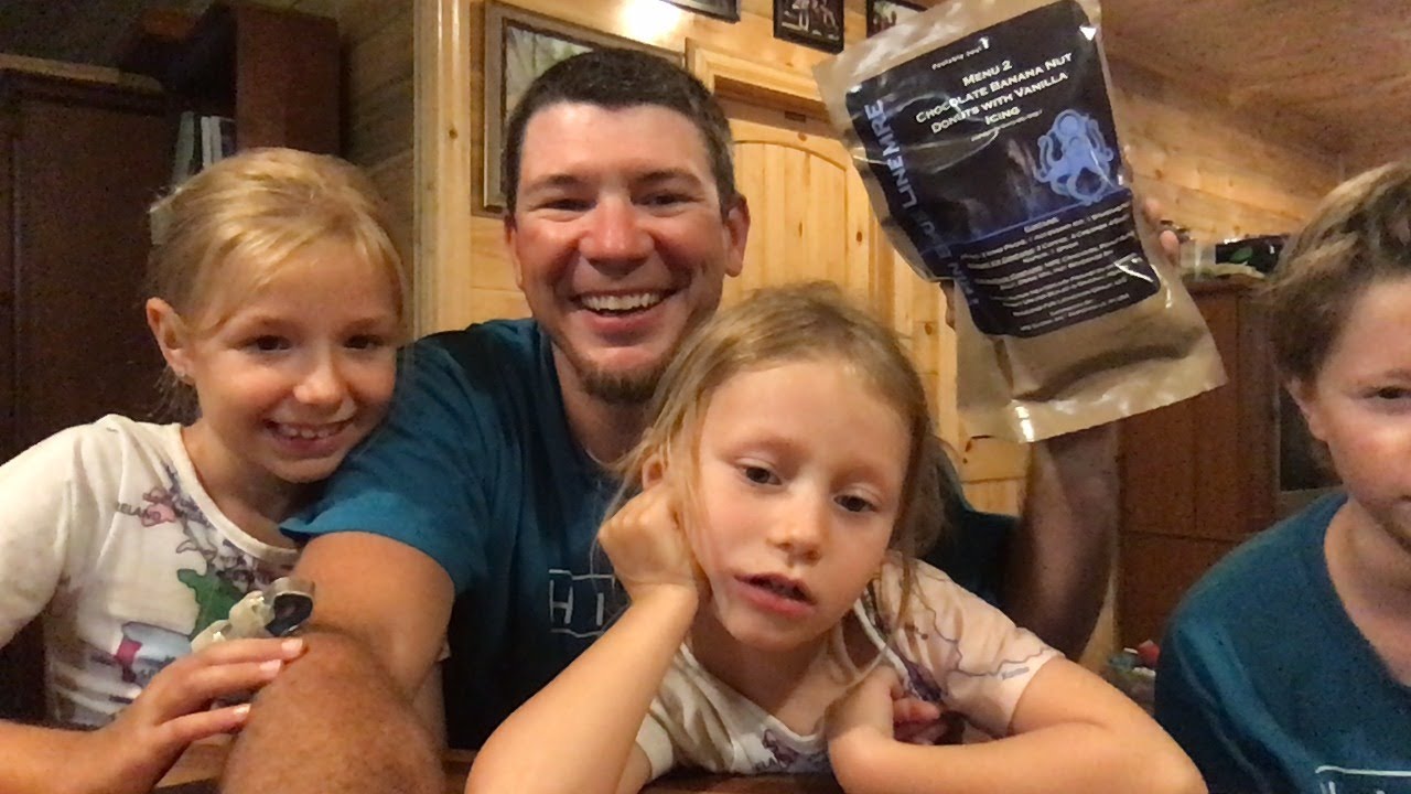 Donut MRE Kid Taste Test - The BATTLEFRONT