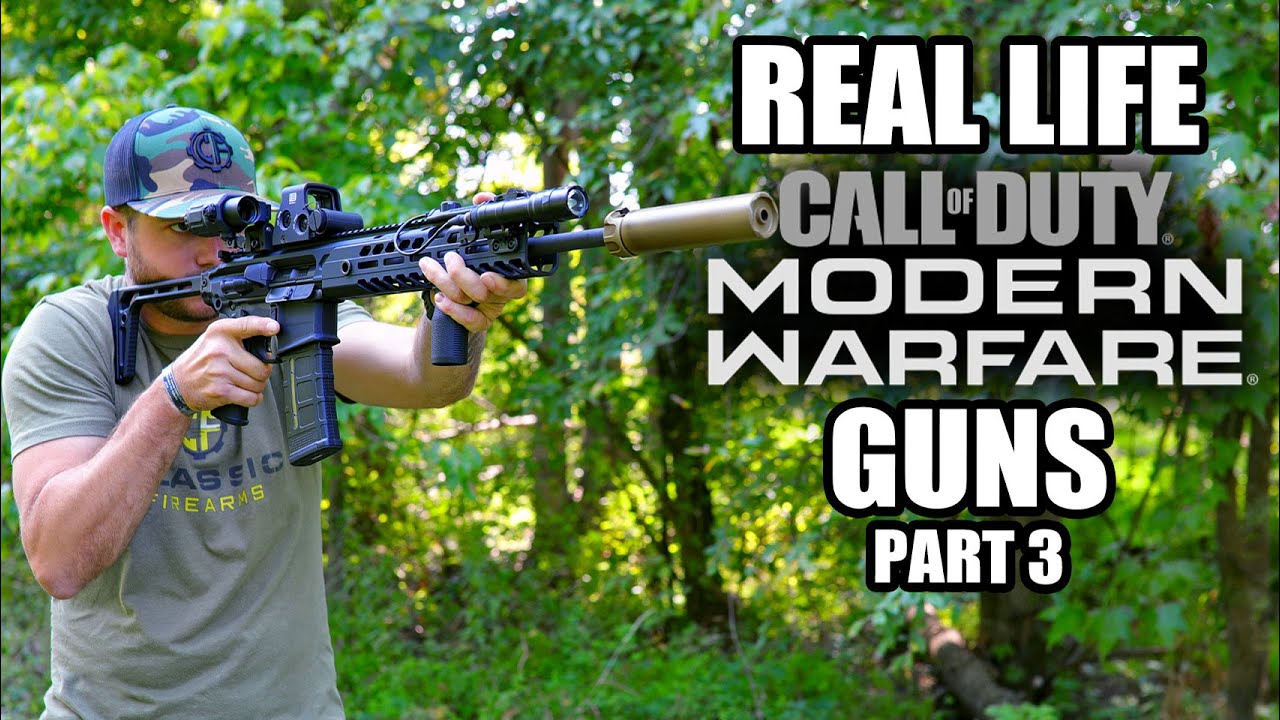 Top 10 Call Of Duty MW Guns In Real Life (Part 3) - The BATTLEFRONT