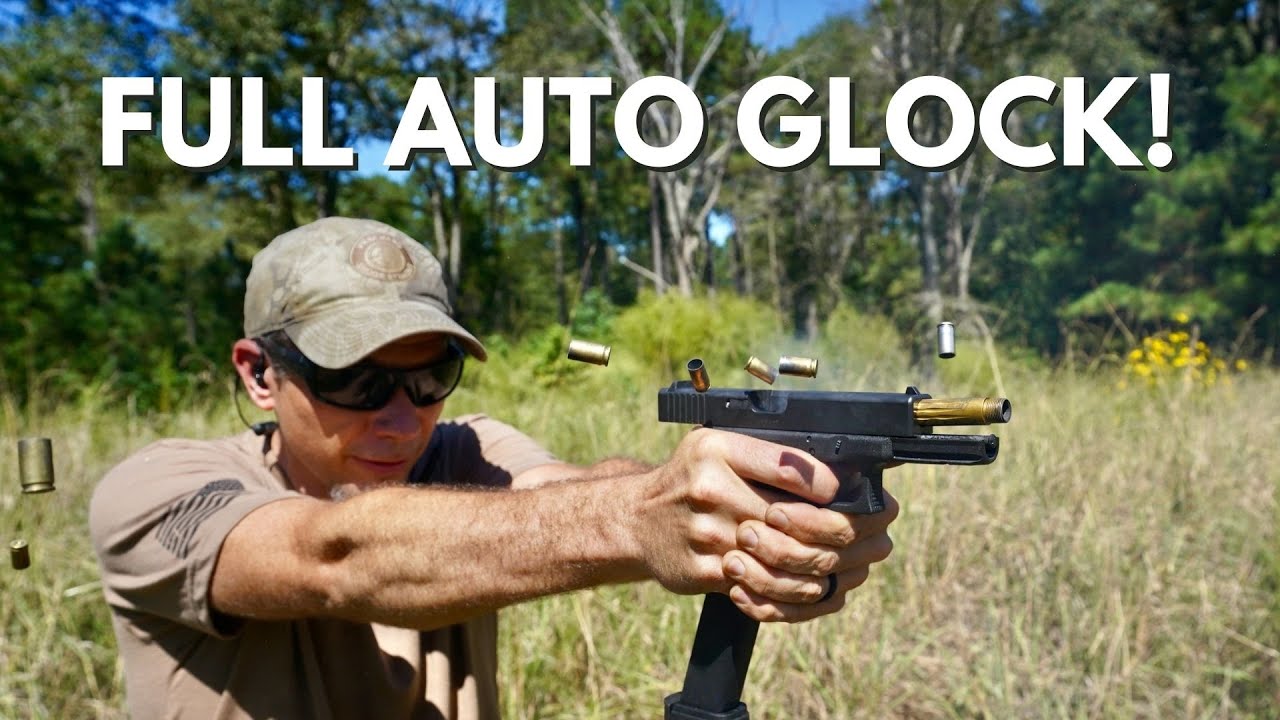 Full Auto Glock! #topshottreeservice - The BATTLEFRONT