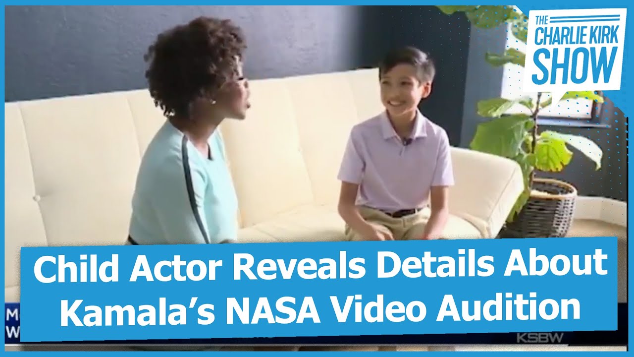 Child Actor Reveals Details About Kamala’s NASA Video Audition - The ...