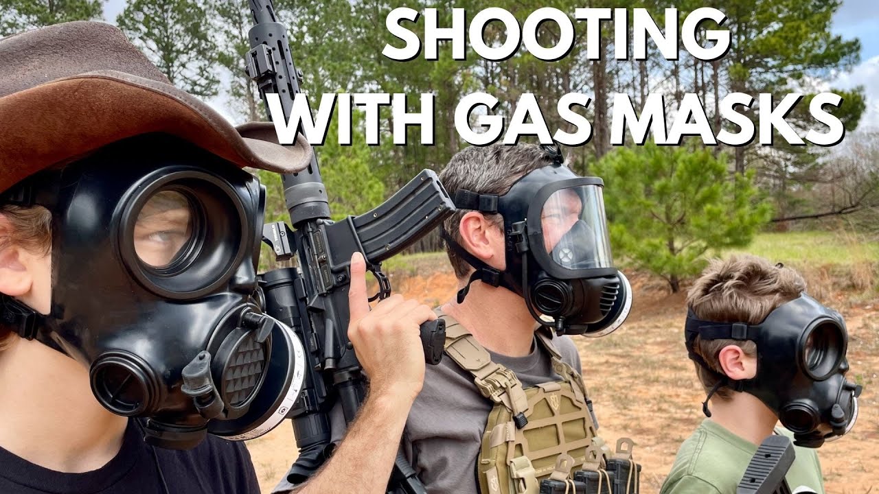Shooting Competition While Wearing GAS MASKS! - The BATTLEFRONT