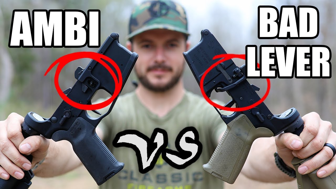 Magpul BAD Lever vs Ambi AR-15 Lower Receiver - The BATTLEFRONT