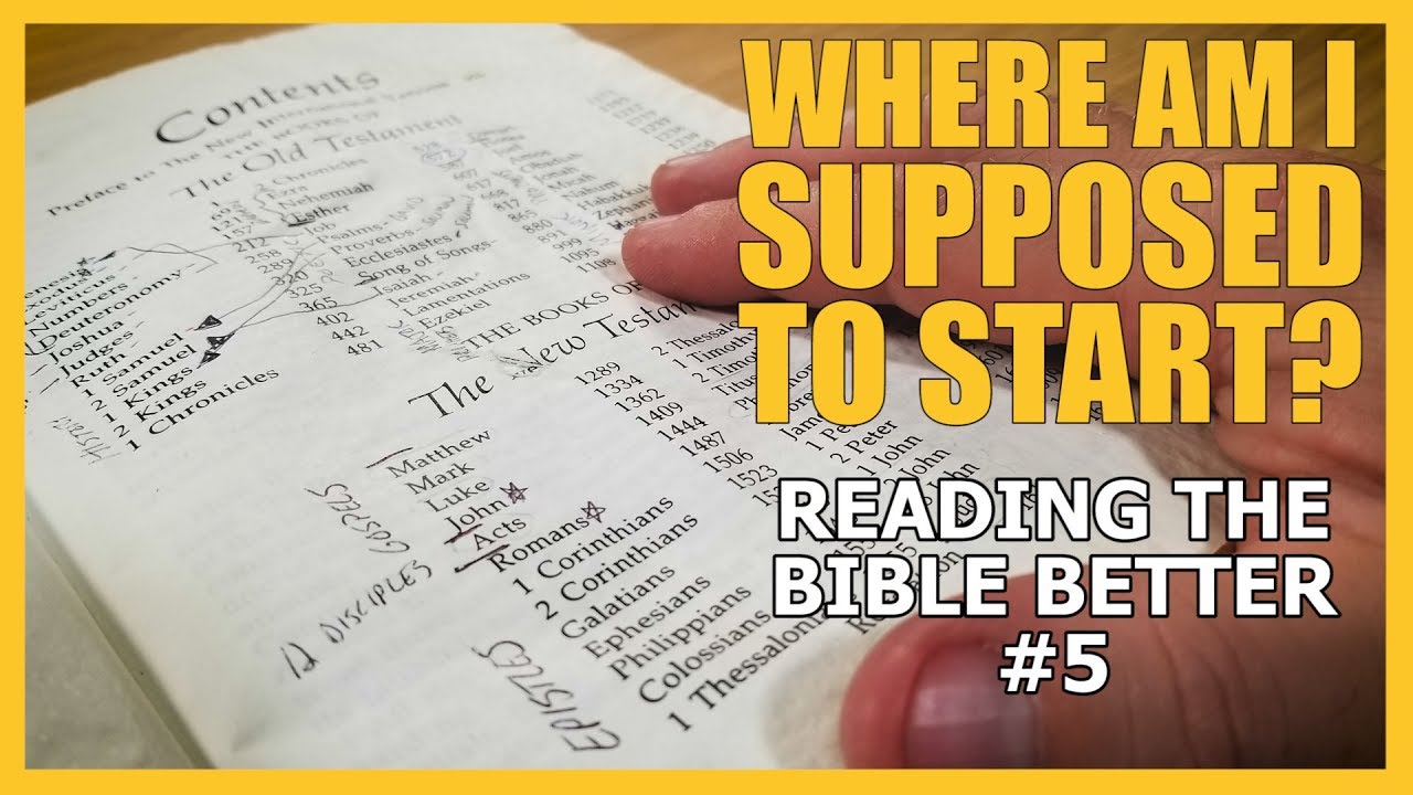 What Part of the Bible Should You Read First? - The BATTLEFRONT