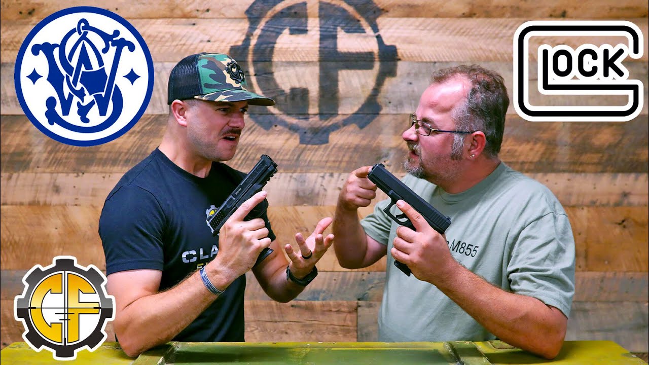 S&W M&P & Glock LEO Pistol Unboxing - The BATTLEFRONT