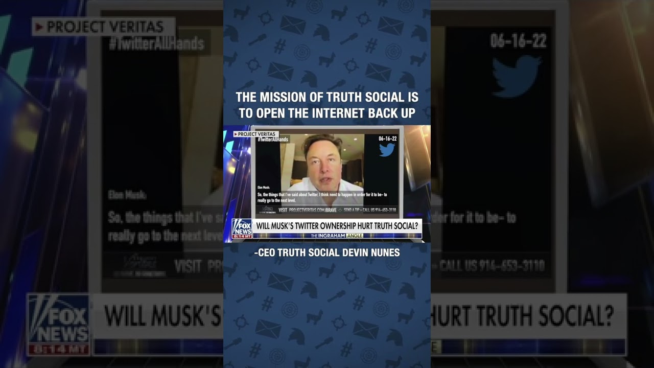 Truth Social CEO Devin Nunes reacts on Leaked #TwitterAllHands video ...