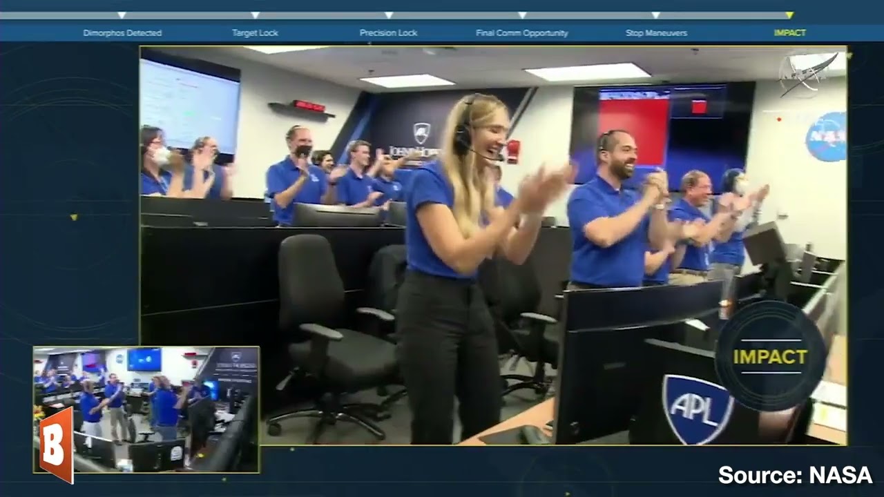 Moment Of Impact — Nasa Successfully Crashes Into Asteroid In