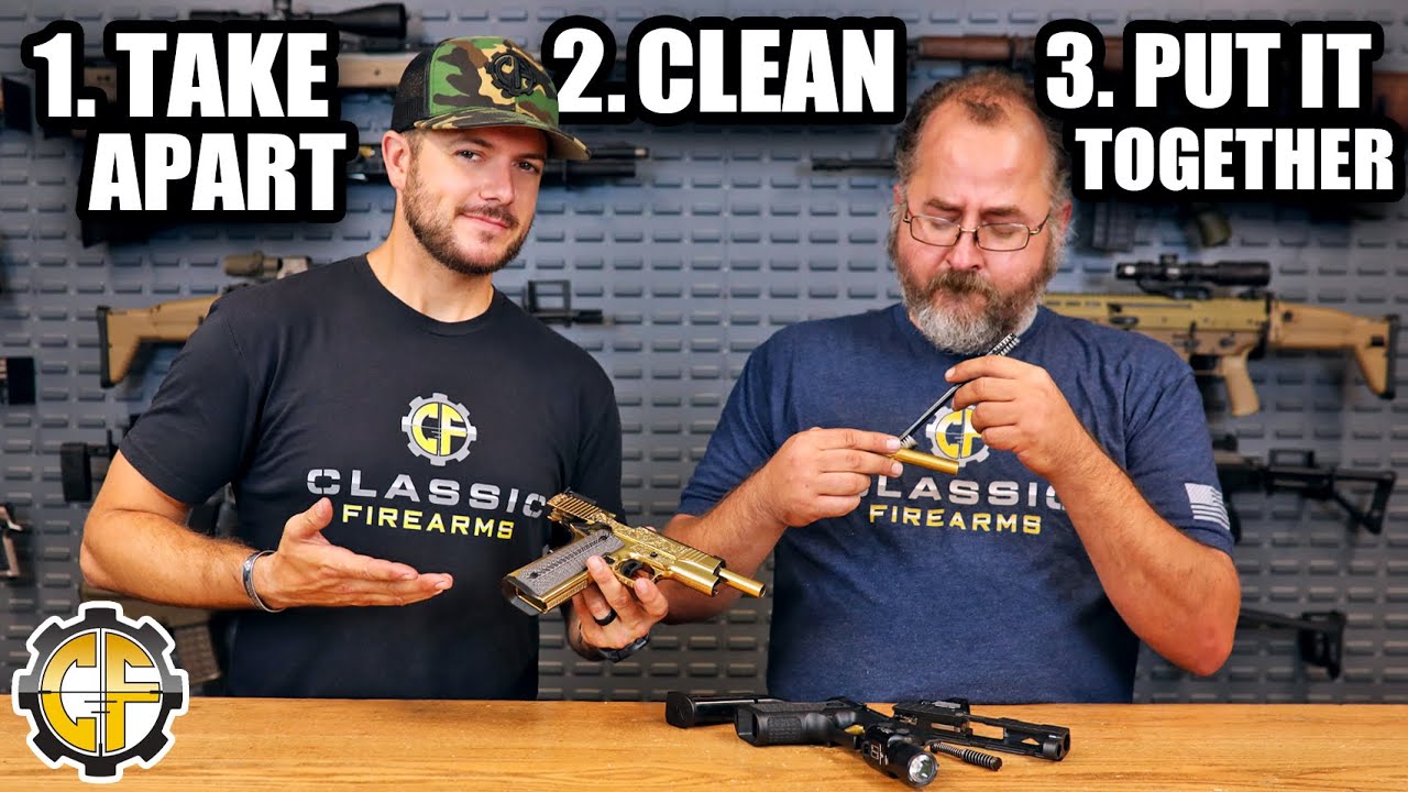 How To Disassemble, Clean, & Reassemble Your Pistol - The BATTLEFRONT