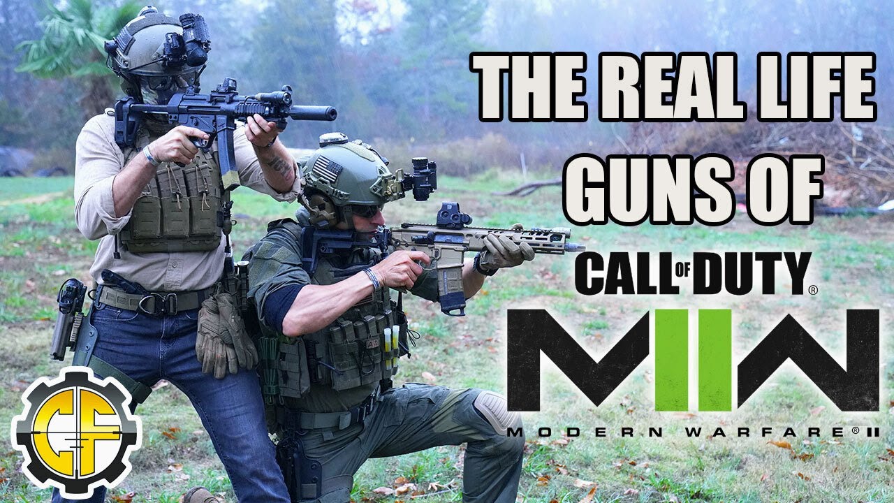 Top 10 Guns From Modern Warfare 2 In Real Life - The BATTLEFRONT
