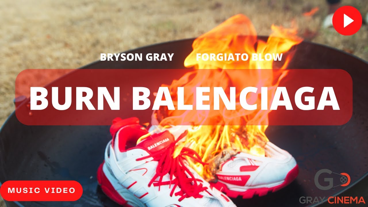 Bryson Gray – BURN BALENCIAGA (Ft. @Mayor Of Magaville) [MUSIC VIDEO ...