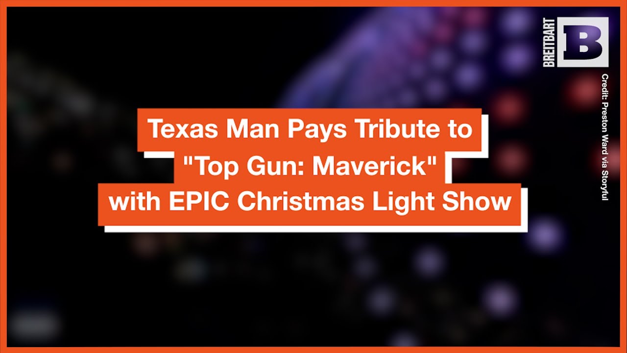 Texas Man Pays Tribute to “Top Gun: Maverick” with EPIC Christmas Light ... Texas Man Pays Tribute to “Top Gun: Maverick” with EPIC Christmas Light ...