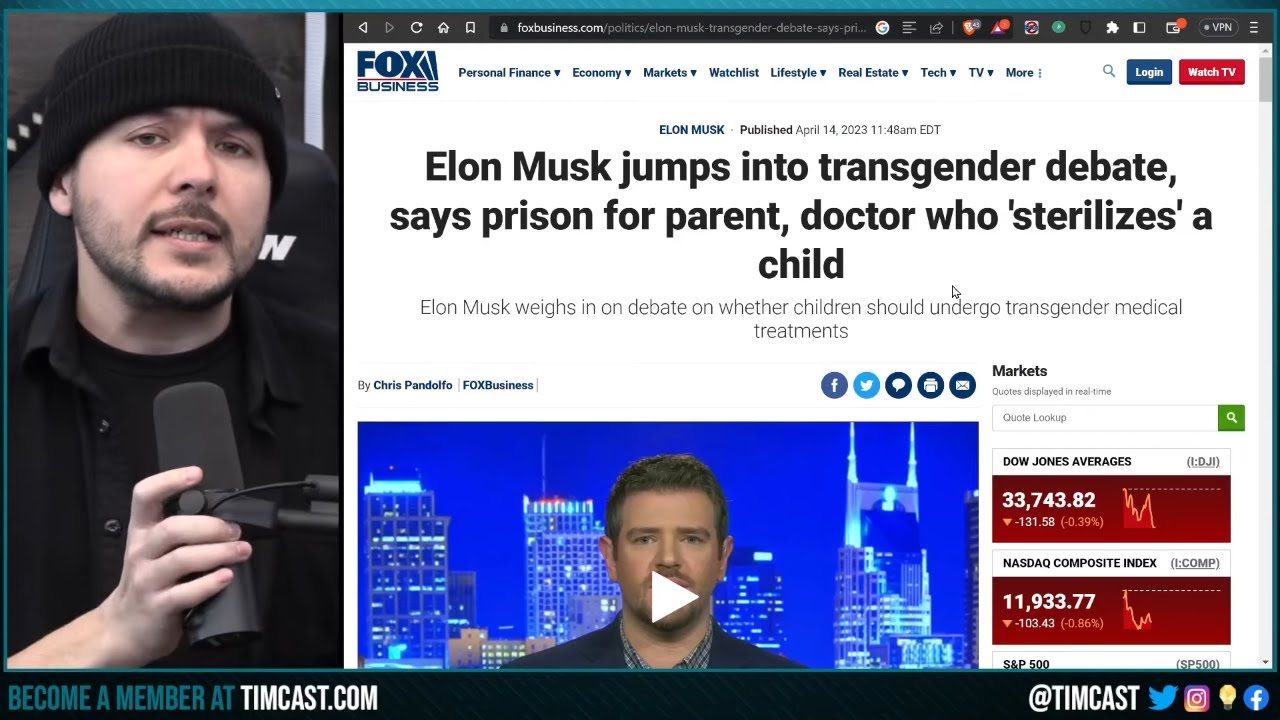 Elon Musk DOUBLES DOWN Demanding PRISON For Parents Who Gender ...