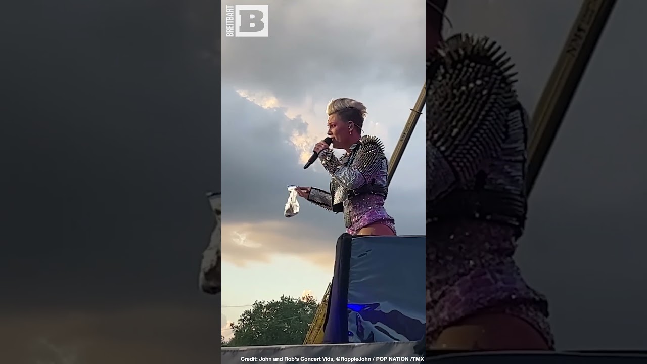 WHAT?! Pink Responds to HUMAN ASHES Being Thrown on Stage at Her ...