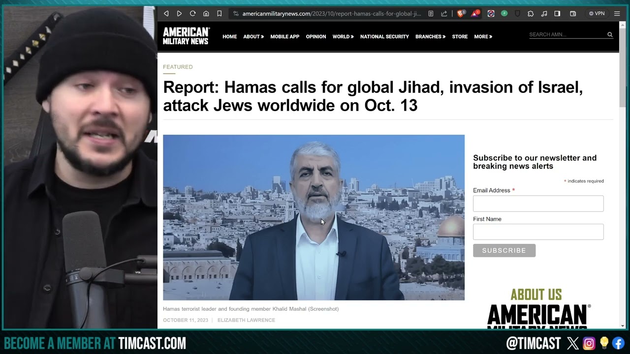 Hamas Calls For GLOBAL JIHAD And Attacks Around The World And US On ...