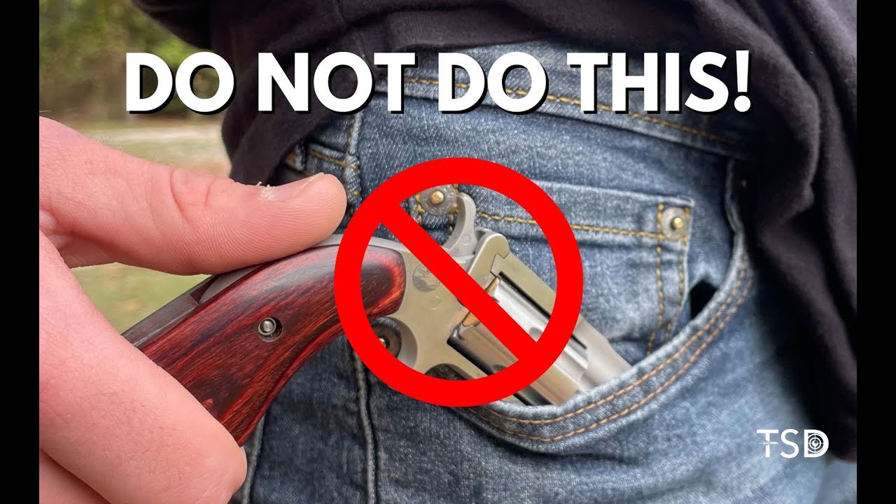 Do NOT Carry a Revolver like this! - The BATTLEFRONT