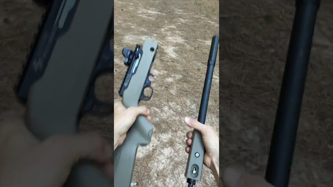 Open Top Takedown Survival Rifle - The BATTLEFRONT