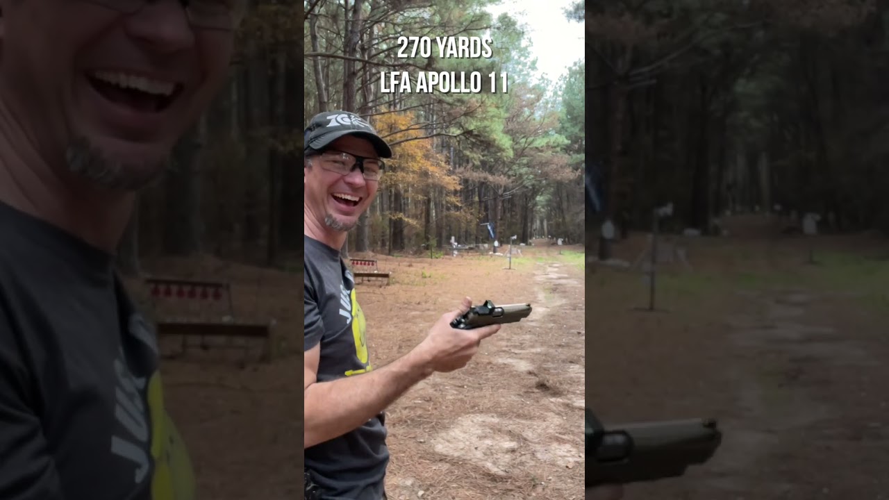 Apollo 11 Pistol at 270 Yards - The BATTLEFRONT