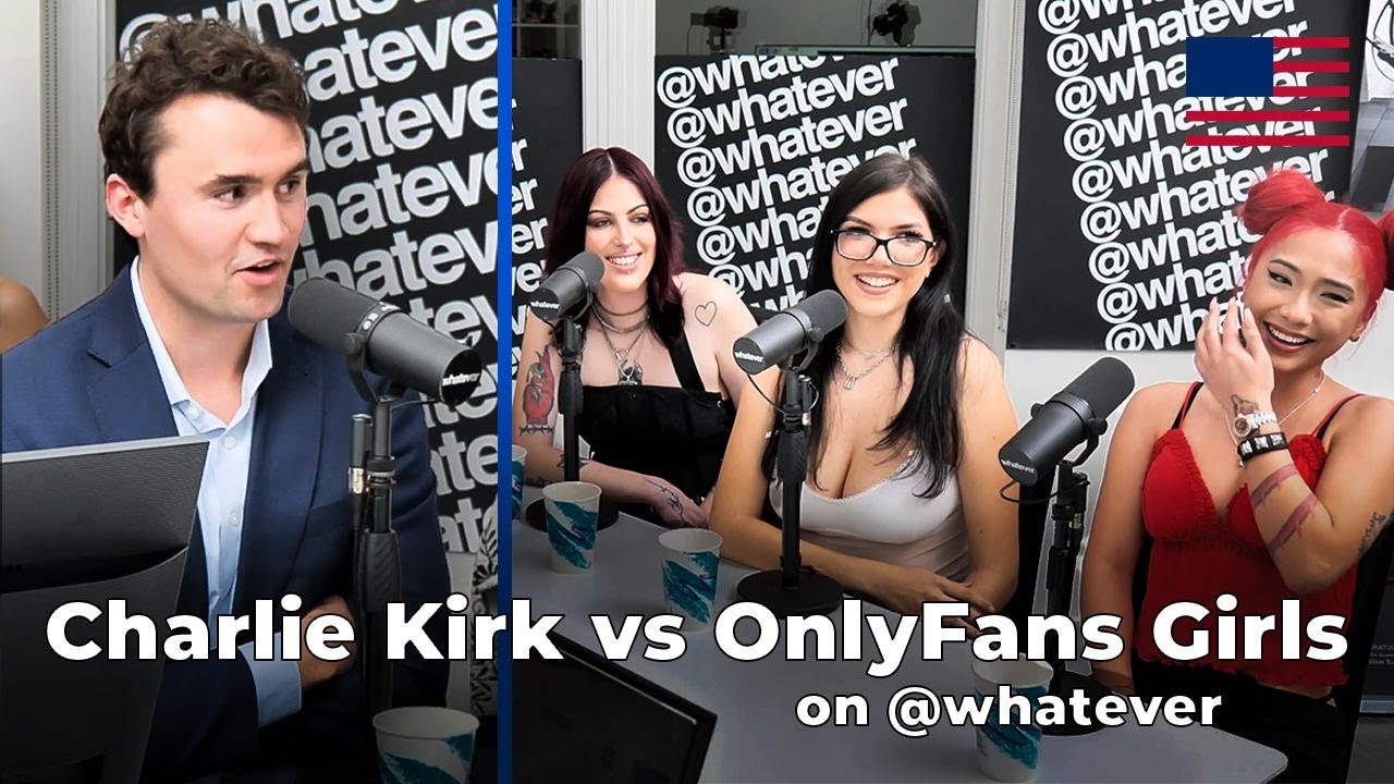 Charlie Kirk Goes Head-to-Head Against 5 OnlyFans Girls - The BATTLEFRONT