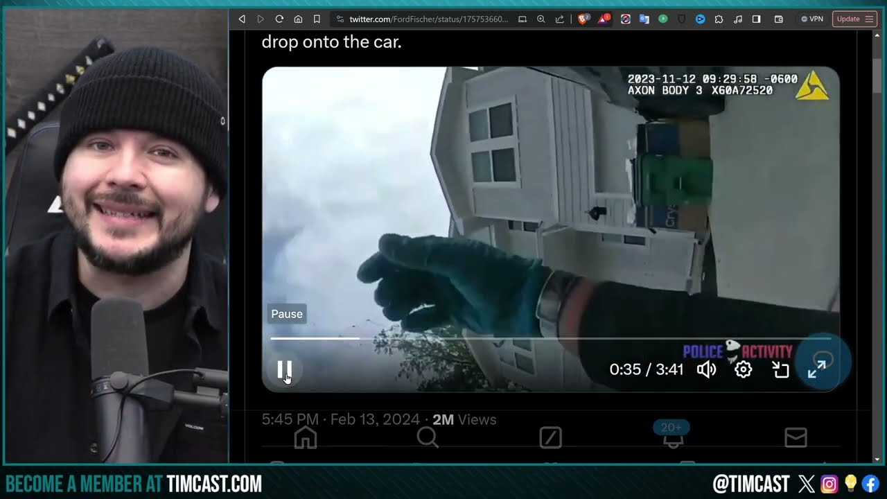 Cops UNLOAD While SCREAMING After ACORN Terrifies Them In HILARIOUS ...