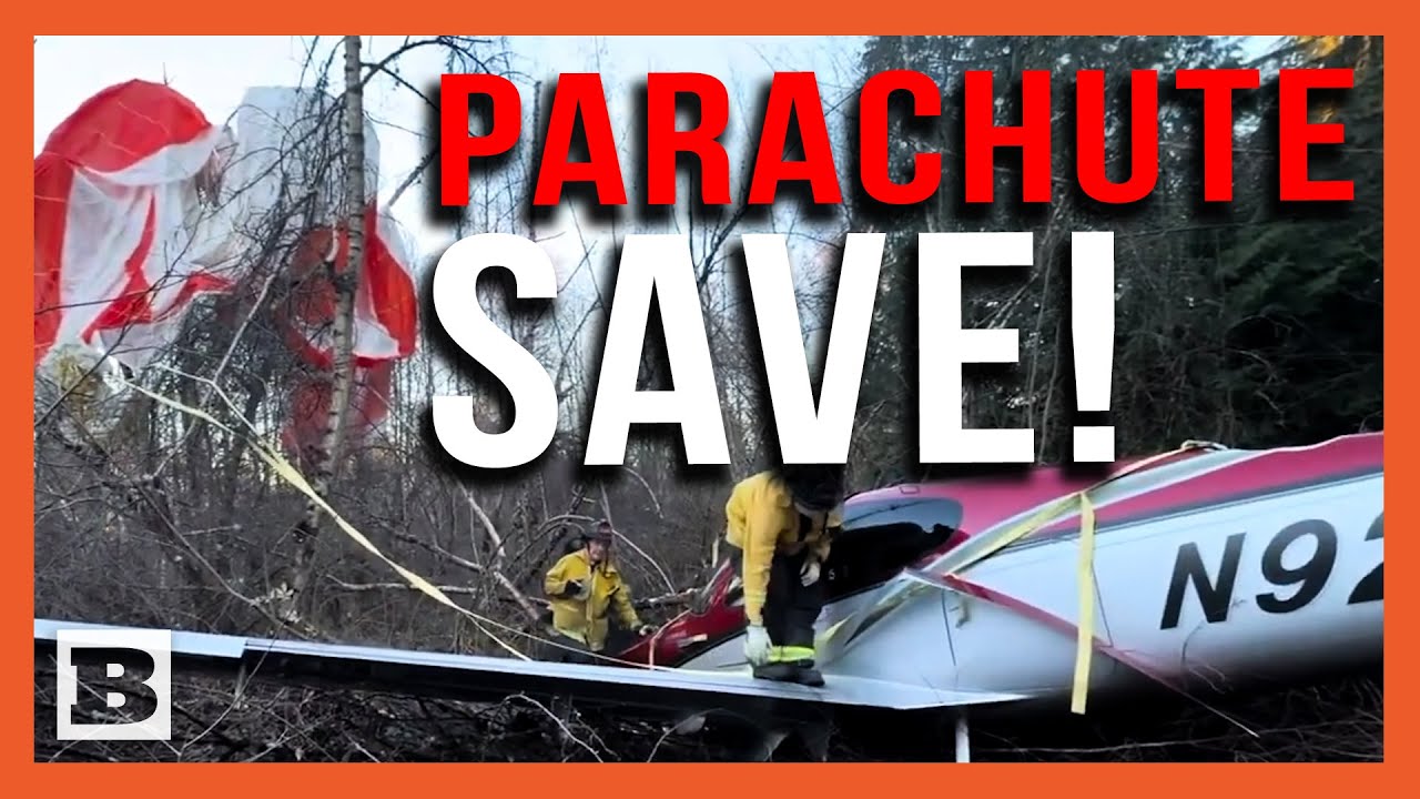 Parachute Save! Passengers Survive Single-Engine Plane Crash After ...