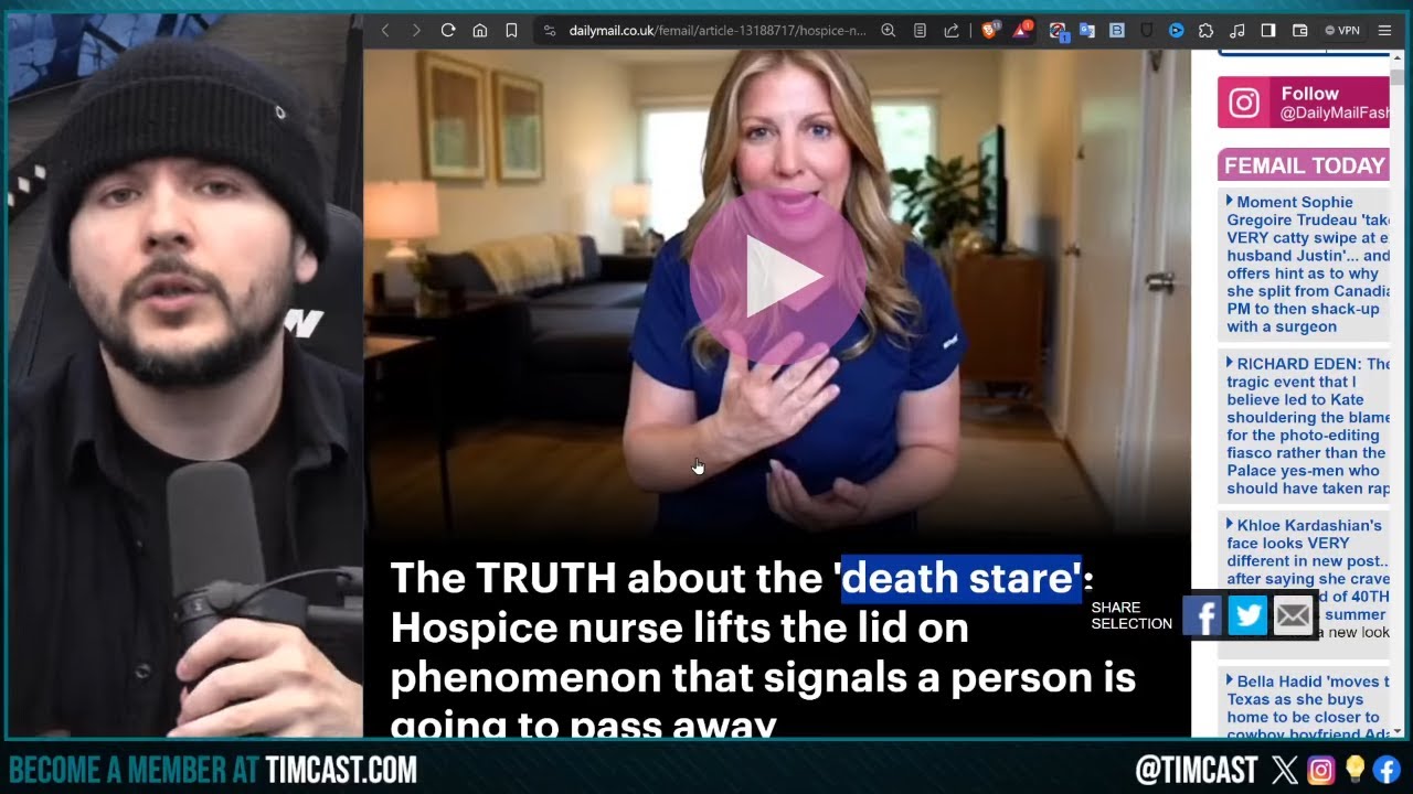 THE DEATH STARE, The Truth About Dying And Seeing Lost Loved Ones, Mr ...