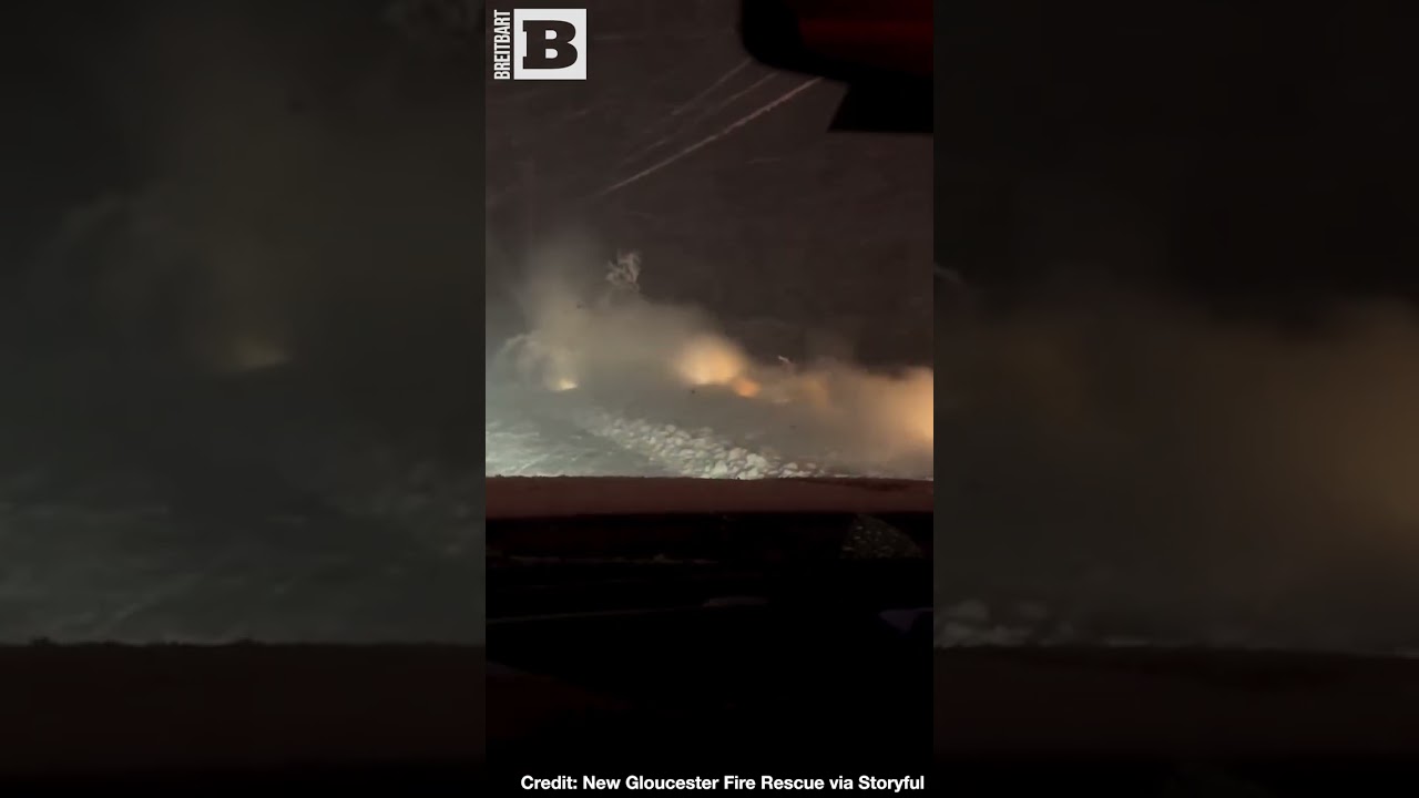 Icy Hot! Video Shows Downed Power Line Sparking Fire in the Snow amid ...