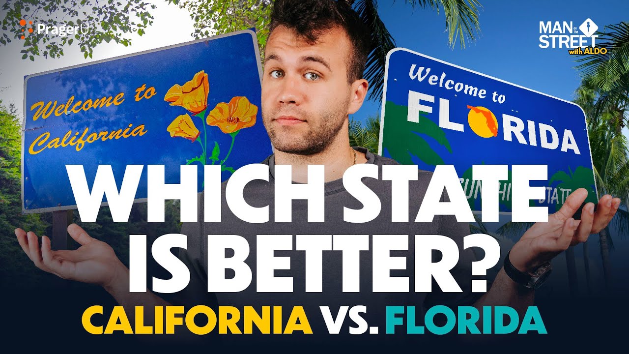 Which State Is Better? California vs. Florida | Man on the Street - The ...