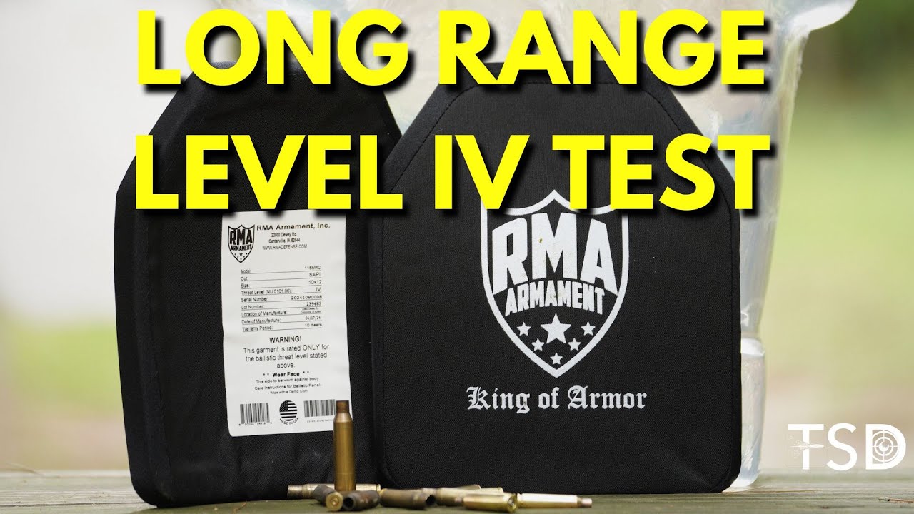 Level IV Armored Plates at a Distance! RMA 1165 Series - The BATTLEFRONT