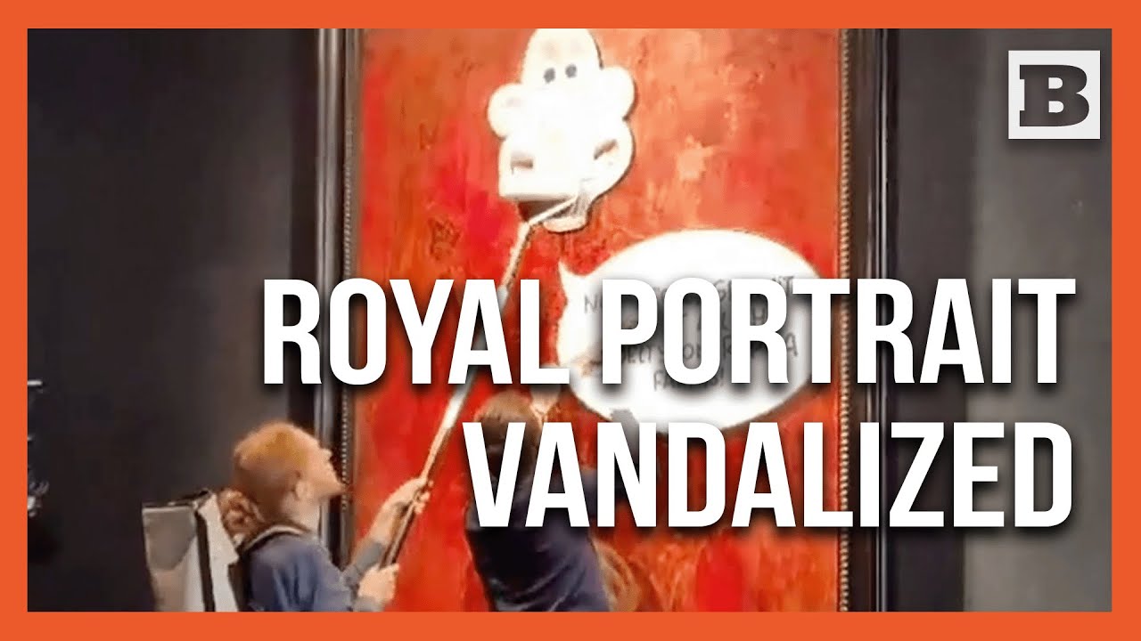 King Charles Portrait Defaced by Animal Rights Activists with “Wallace ...