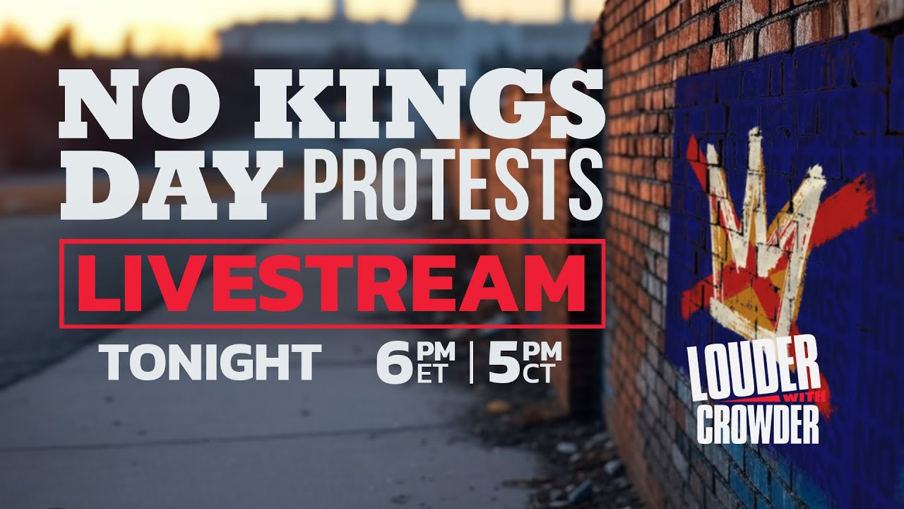 🔴 LIVE: No Kings Day – Following The Money w/ Guest: Data Republican ...